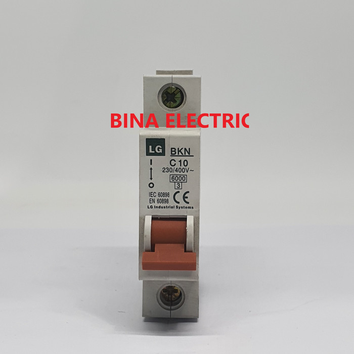 Jual MCB LG (LS) BKN 1P 10A 6kA / MCB LG (LS) BKN C10 10A 1P 6 kA - Jakarta Pusat - Bina ...