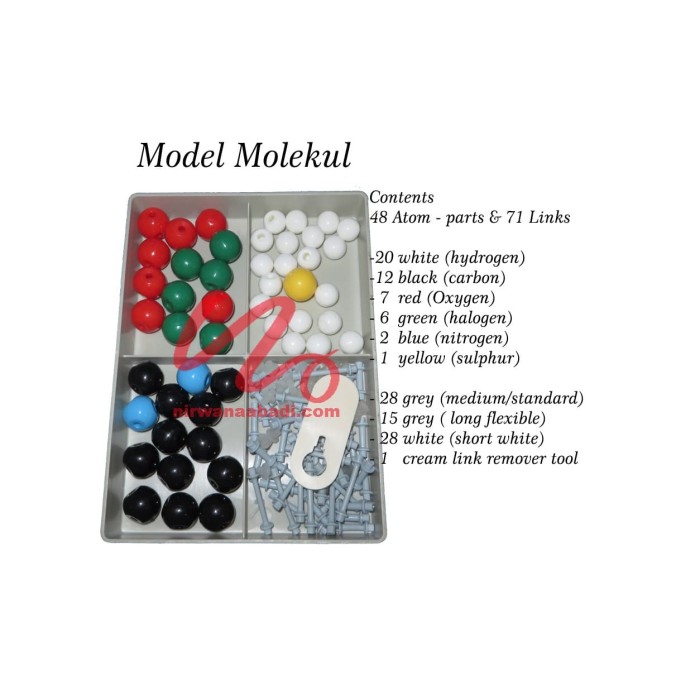 Jual Model Molekul Molymod Kota Surabaya Nirwana Abadi Tokopedia