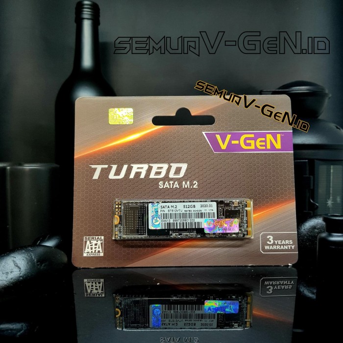 Jual V-GEN SSD M.2 SATA 512GB TURBO M2 512 GB VGEN 2280 bukan 480gb ...