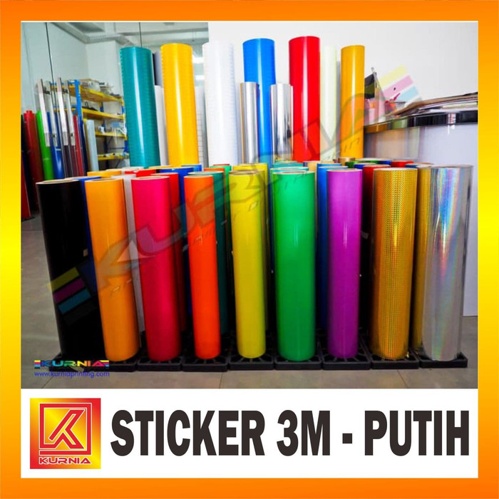 Jual STICKER 3M PUTIH - Kota Bekasi - Kurnia Decoration | Tokopedia