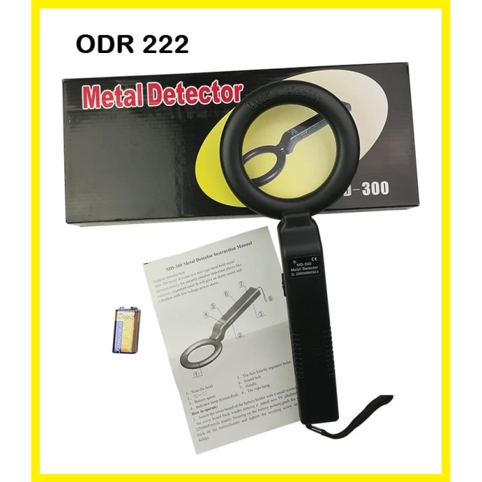 Jual Metal Detector MD-300 Alat Pendeteksi Logam Emas Koin Detektor ...