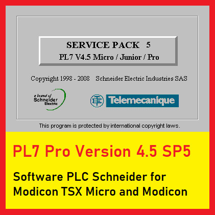 Jual PL7 Pro Version 4.5 - Software PLC Schneider for Micro and Premium ...