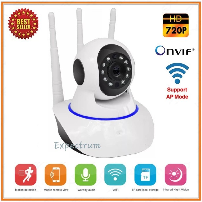 Jual IP Camera HD 720P Kamera IP Wireless P2P CCTV - Jakarta Barat ...