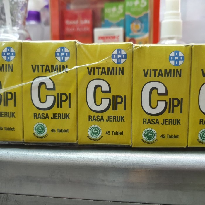 Jual vitamin C ipi rasa jeruk isi 45 tab - Jakarta Utara ...