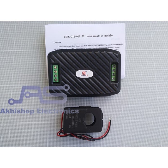 Jual PZEM-016 AC 0-100A 6in1 Electric Meter RS485 with Open CT - Kota ...