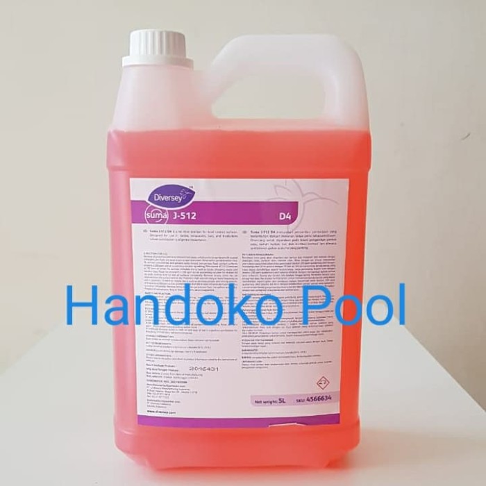 Jual Disinfectant 5Liter Diversey Suma J512 D4 - Kota Surabaya ...