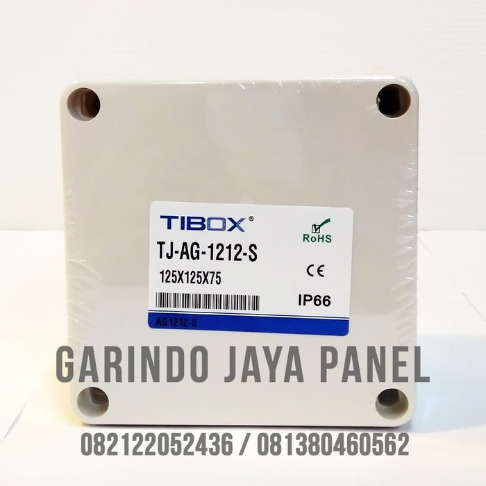Jual JUNCTION BOX TIBOX PVC IP66 Uk. 125x125x75mm - Jakarta Barat ...