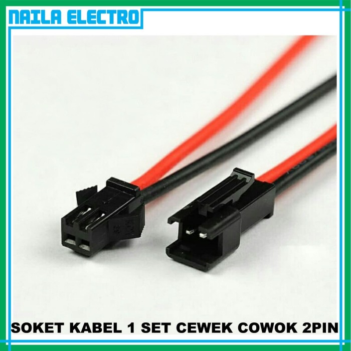 Jual Connector Cable To Cable / Socket Kabel Male dan Female - Kab ...
