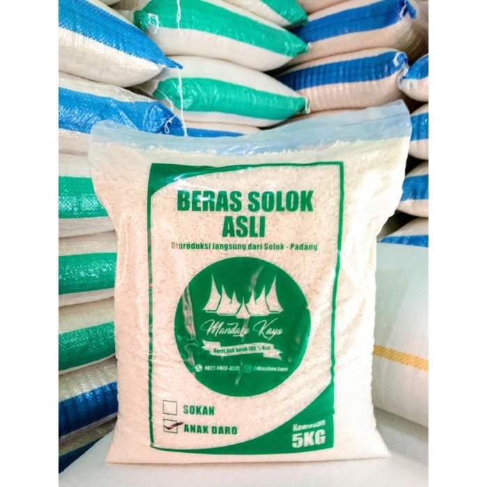 Jual Beras Padang Solok - Anak Daro 5kg - Jakarta Selatan - MandaroKayo ...