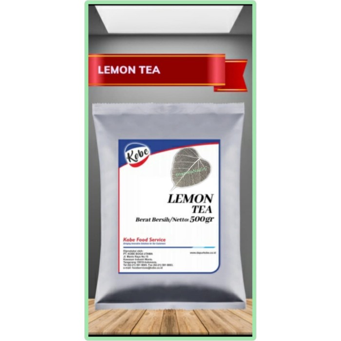 Jual lemon tea kobe 1/2kg/serbuk lemon tea/lemon tea powder 500gr/bubuk ...