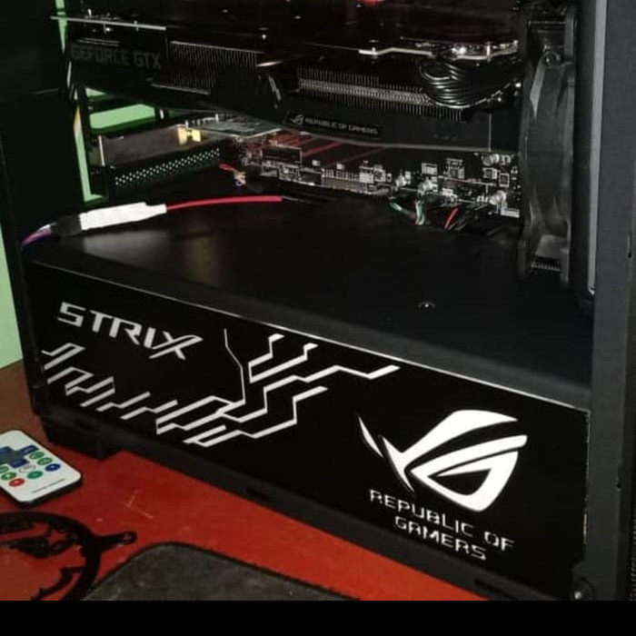 Jual Custom PSU Cover Led RGB 4pin Cover PSU Bagian Samping Saja - Kab ...