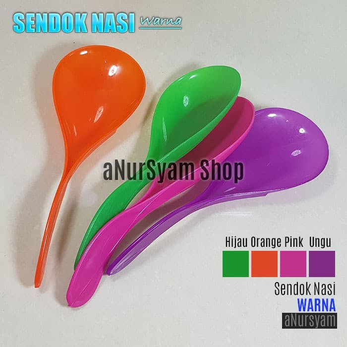 Jual Sendok Nasi Warna / Centong Nasi - Kota Cilegon - aNursyam | Tokopedia