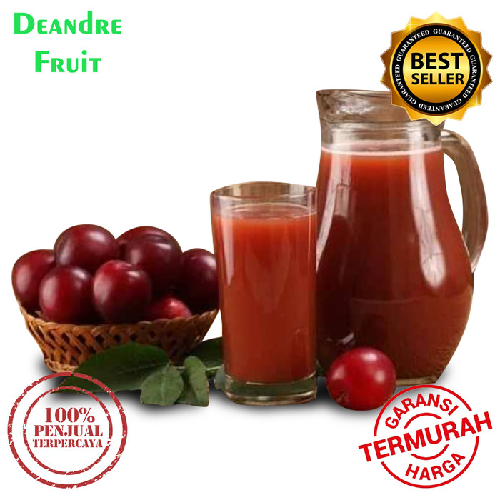 Promo Jus Murni Sari Buah Plum Import Beku 1 Liter / 1kg Untuk Diet ...