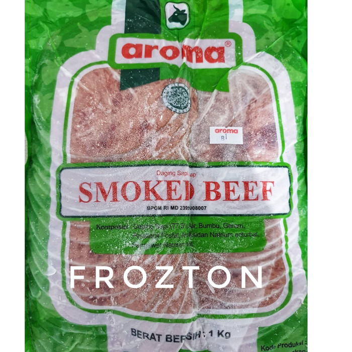 Jual Smoked Beef Aroma ham sosis sapi (1Kg) - Jakarta Timur - FROZTON ...