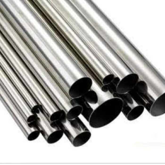 Jual Pipa Stainless steel bulat ornamen 304 diameter 2" xtebal 1.2mm ...