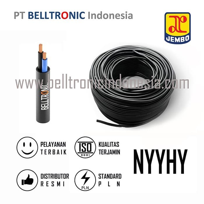 Jual Kabel listrik JEMBO NYYHY 4x16 mm, 1 roll@ 50 meter - Jakarta Pusat - PT Belltronic ...