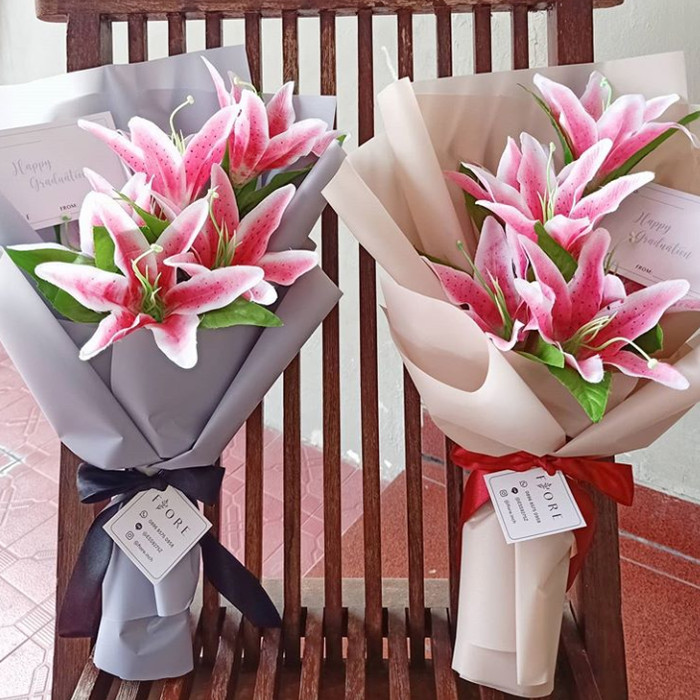 Catat! Gambar Buket Bunga Lily Super Keren - Informasi Seputar Tanaman Hias