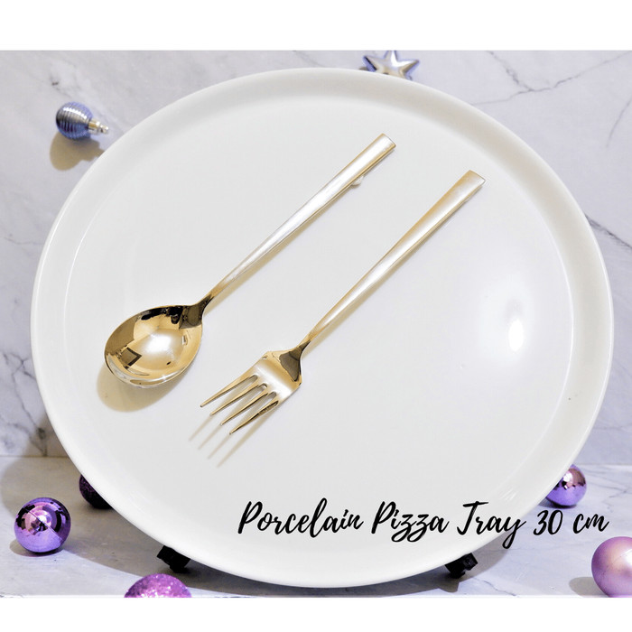 Jual Pizza Tray 30 cm | Piring Pizza Keramik | Piring Saji | Piring ...