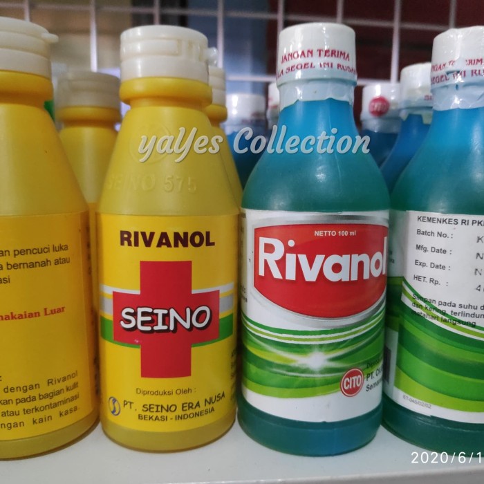 Jual Revanol medica 100 ml rivanol antiseptic luka perlengkapan p3k ...