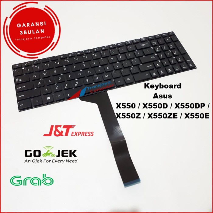Jual Keyboard Laptop Asus X550 X550D X550EA X550C X550J X550N X550V ...