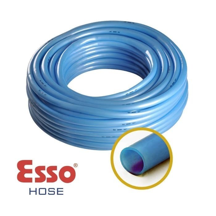 Jual Selang Air Plastik (PVC) Essoflex Esso 5/8" (50 m / roll) - Biru ...