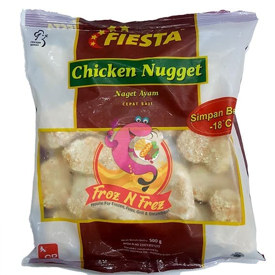 Jual FIESTA Chicken Nugget 500 Gram Grosir - Jakarta Timur - Froz N ...