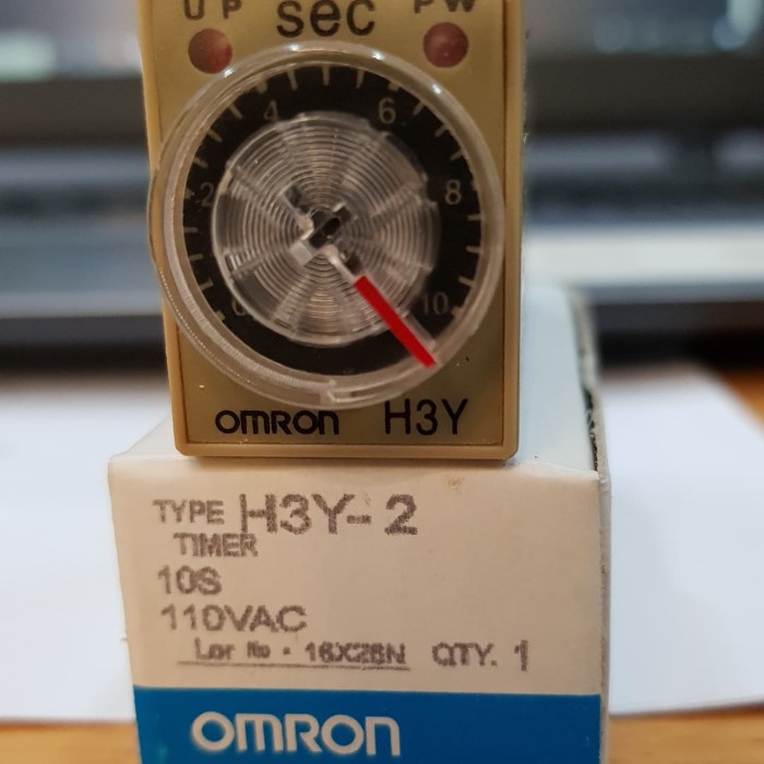 Jual MINI TIMER OMRON H3Y-2 10S / 10 DETIK / 110V / 220V / 24VDC - Jakarta Barat - ALL ABOUT ...