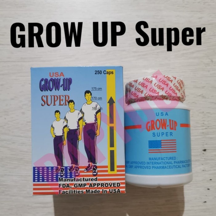 Jual Obat Peninggi Badan Grow Up USA Asli Obat Penambah Tinggi Badan ...