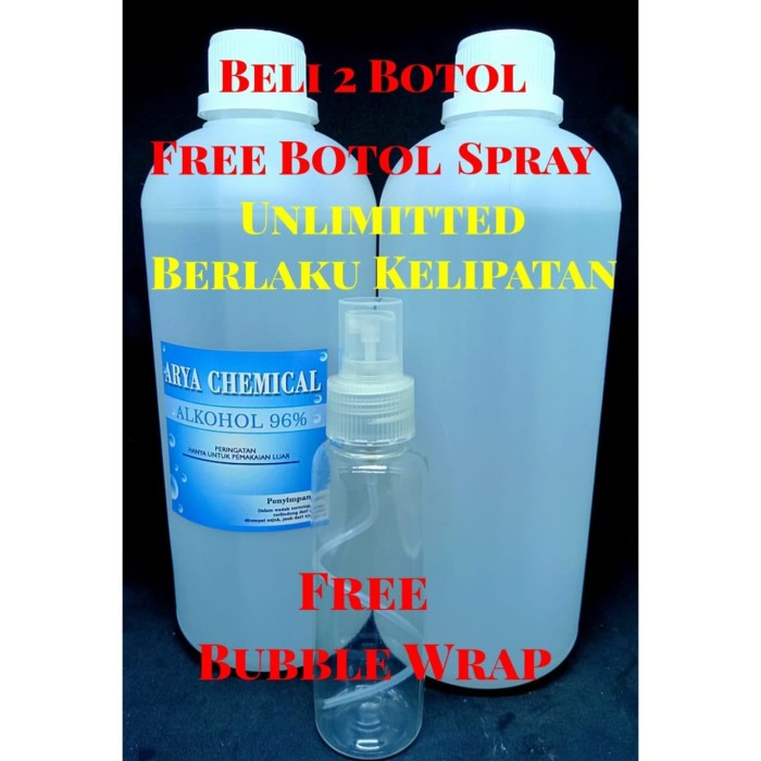 Jual ALKOHOL 96% ETANOL ETHANOL 1 liter - Kota Tangerang - Runtah ...