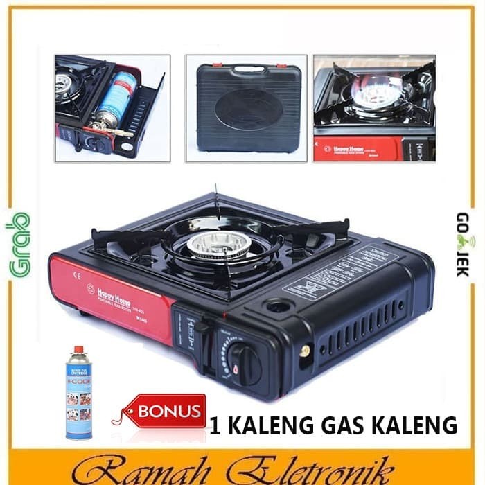Jual Kompor Happy Home Kompor Camping Portable Mini 2 in 1 - Jakarta ...