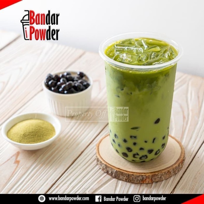 Jual Green Tea Powder 1kg - Bubuk Minuman Bubble Drink Milkshake Ice ...