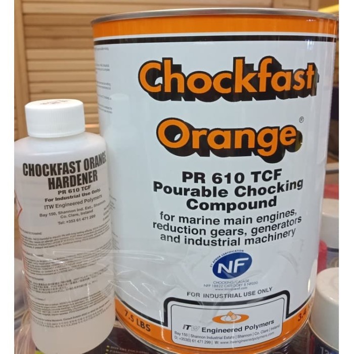 Jual chockfast orange PR 610 TCF pourable chocking compound,chock fast ...
