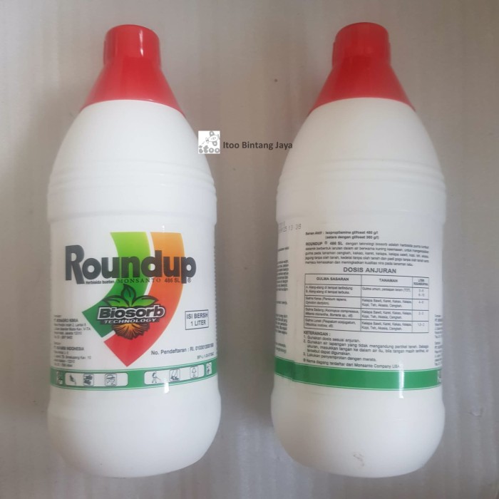 Jual Roundup 486 SL 1L Herbisida Pembasmi Rumput 1 liter - Kota Malang ...