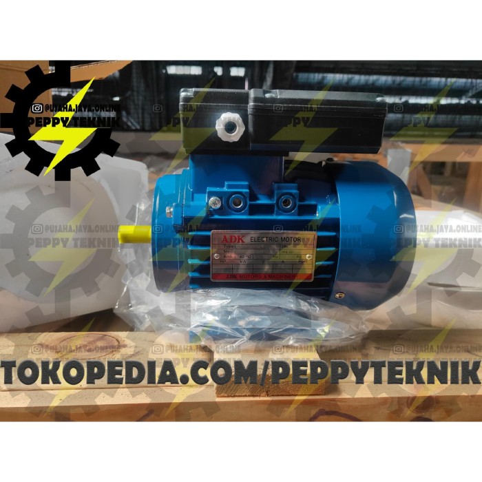 Jual Dinamo/Motor Listrik 0,25 HP/ 1/4PK (0,18kw) 1500 rpm 4 Pole 1 ...