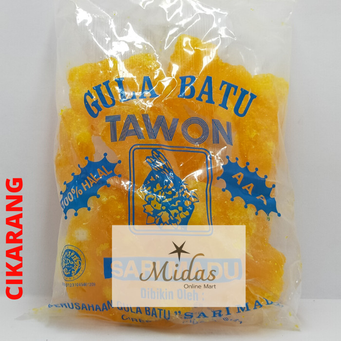 Jual Gula Batu Kuning Tawon 250 gram - Kab. Bekasi - Midas Online Store ...
