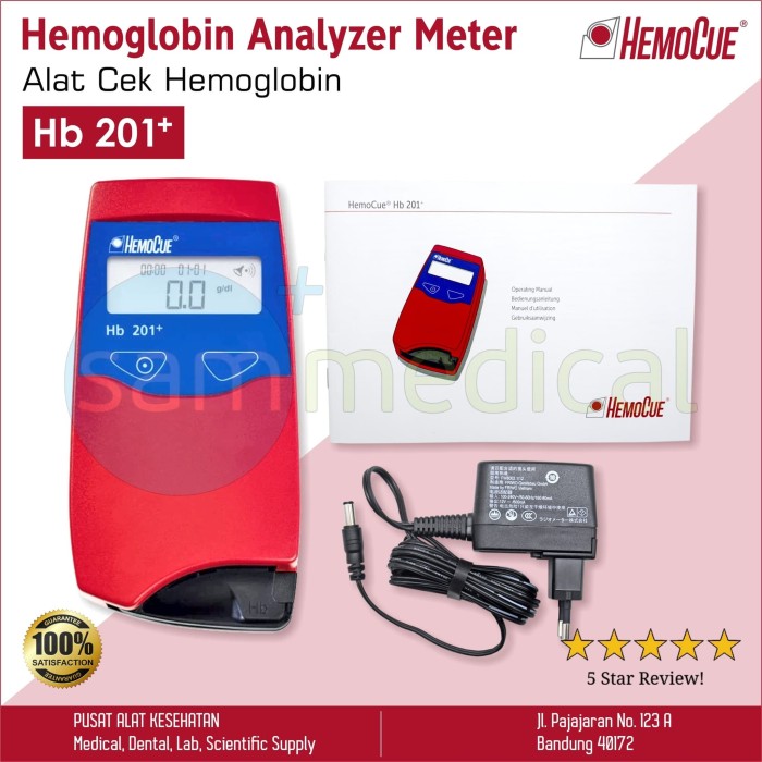 Jual Hemocue Hemoglobin Analyzer / Alat Cek Hemoglobin HB 201 Meter ...
