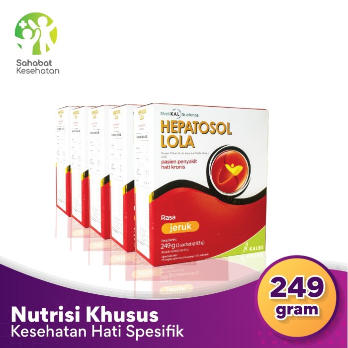 Promo Bundle 5 Box Hepatosol Lola - Nutrisi Kesehatan Hati Spesifik ...