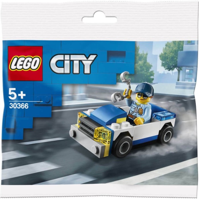 Jual LEGO City-30366 Police Car Polybag Cop Motorcar Minifigure Kid Toy ...