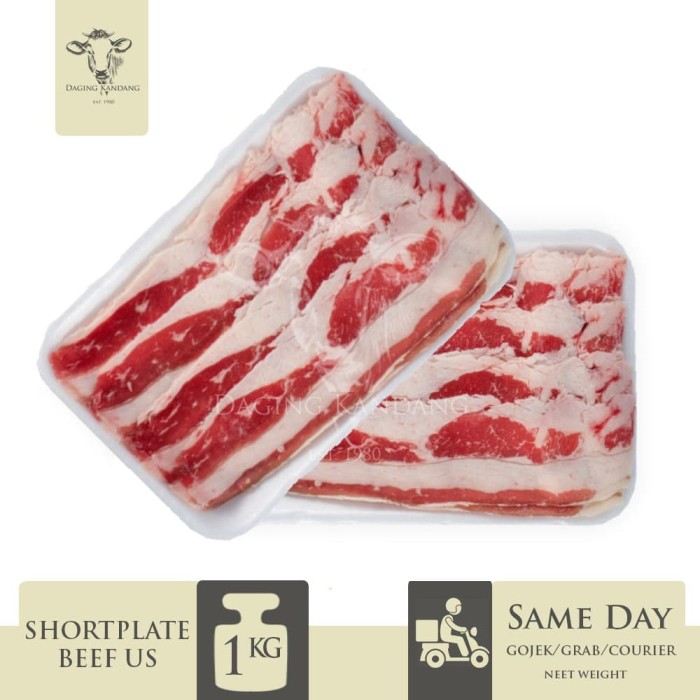 Jual Shortplate US Beef | Slice Beef | 1kg (Daging Kandang) - Kota ...
