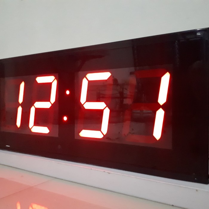 Jual Jam Dinding Digital Led Merah JUMBO 7030 - Jakarta Pusat - DIGITAL ...