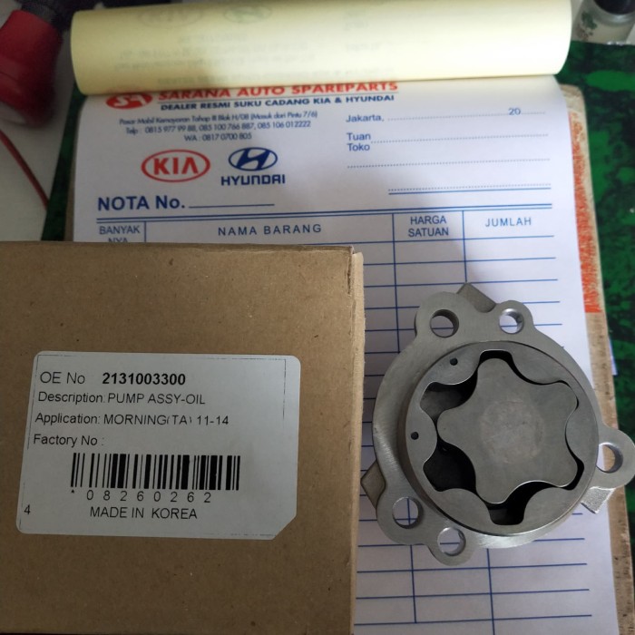 Jual pompa oli kia all new picanto 21310-03300 - Jakarta Utara - KIA ...