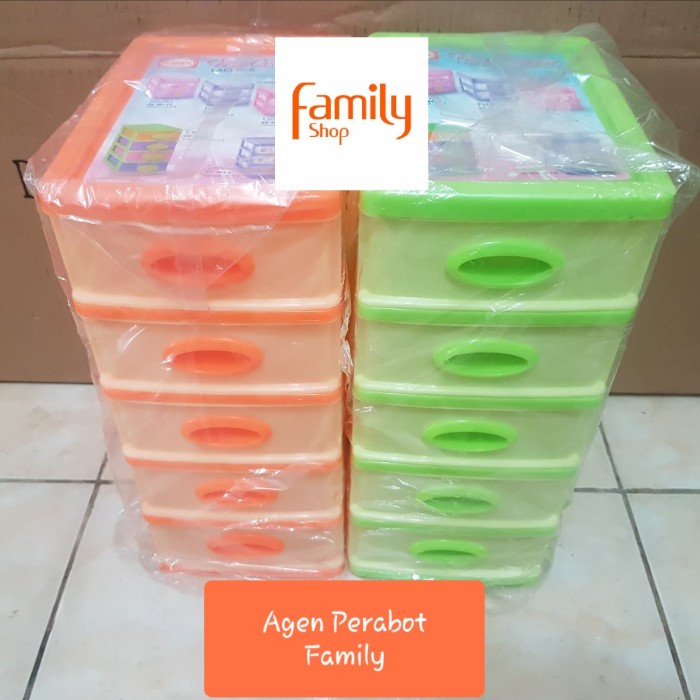 Jual CONTAINER MINI SUSUN 5 LACI KECIL SHINPO 363-5 / BOX TEMPAT ...