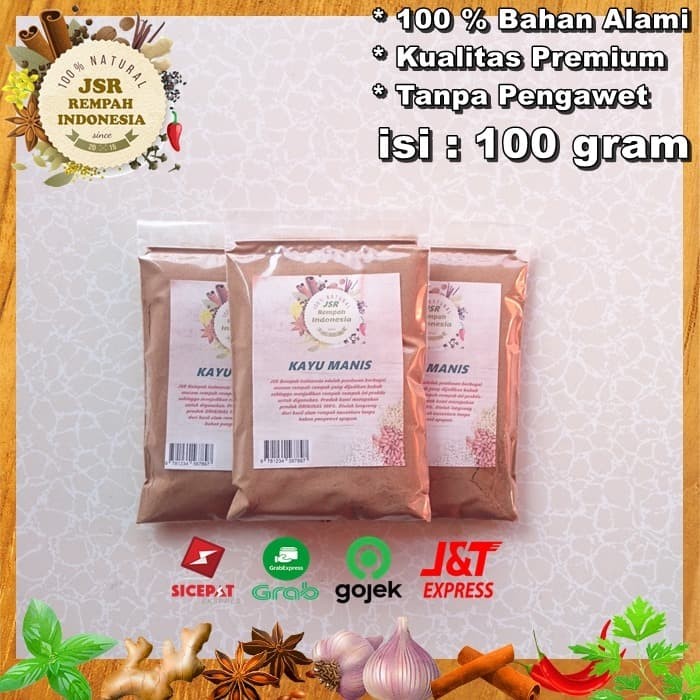 Jual Kayu Manis Bubuk Rempah Bumbu Dapur Bubuk Giling isi 100 gram ... Jual Kayu Manis Bubuk Rempah Bumbu Dapur Bubuk Giling isi 100 gram ...