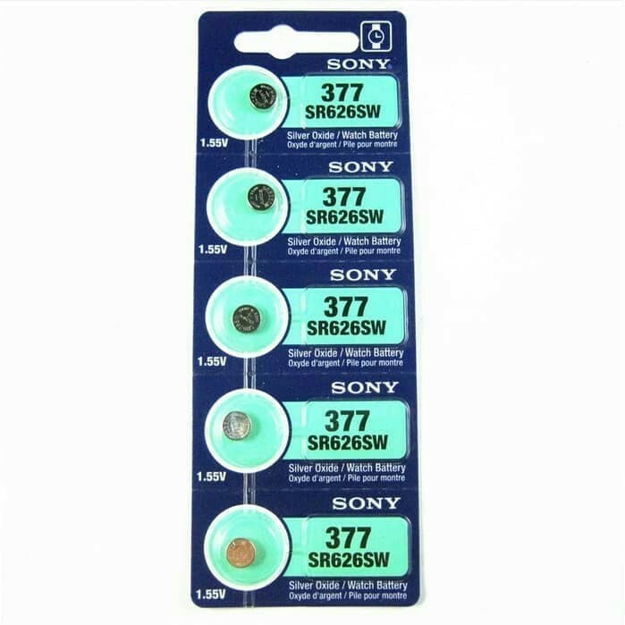 Jual Baterai Sony SR626SW SR 626 SW / Battery SR626 / batre Jam tangan ...