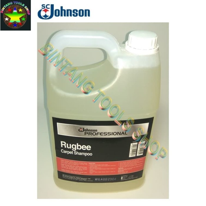 Jual Johnson Rugbee Carpet Shampoo For Sampo Karpet dan Sofa Cleaner ...