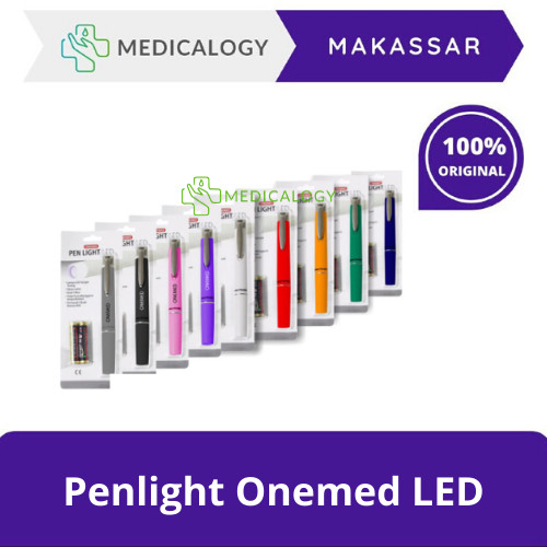 Jual Penlight Onemed LED / Pen Light dengan Free Baterai AAA - Kota ...
