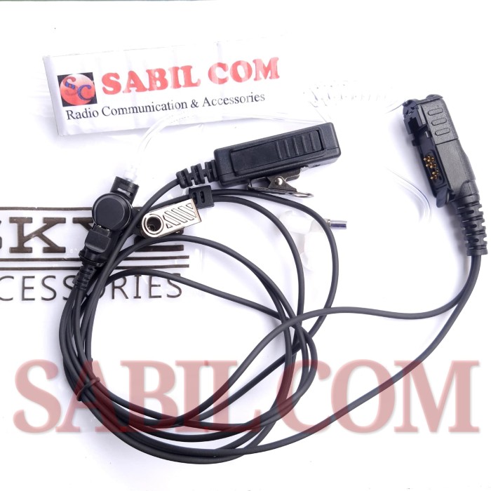 Jual EARPHONE MIC HT MOTOROLA XIR P6620i MURAH - HEADSET MIC HT XIR ...