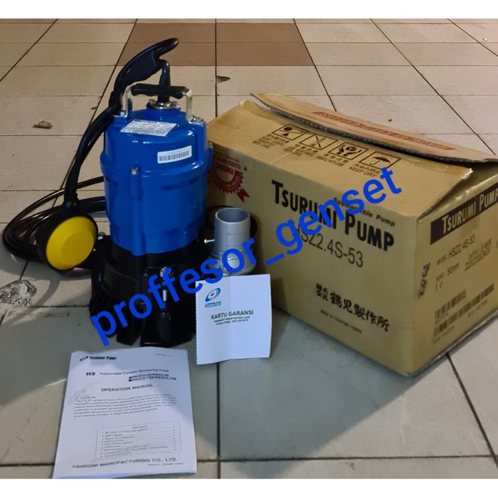 Jual Pompa celup Tsurumi HSZ2.4S ( Submersible Pump ) 2 inch auto ...