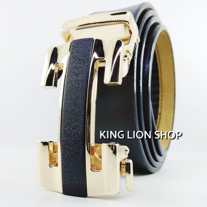 Jual IKAT PINGGANG PRIA SABUK IMPORT GESPER BELT PREMIUM LEATHER ...
