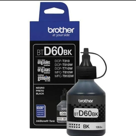 Jual TINTA BROTHER BTD60BK BTD60BK BT 5000 D60/TINTA PRINTER/INK JET ...